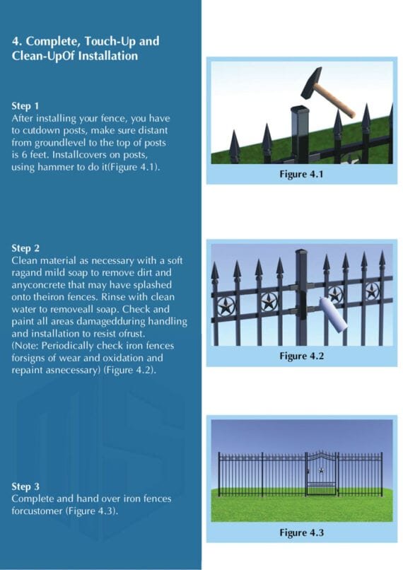 How To Install Iron Fences | Metal Solutions USA
