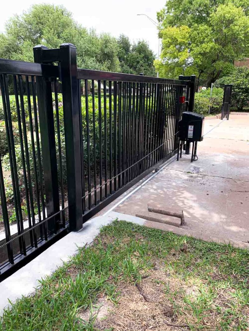 Driveway Sliding Gates - Metal Solutions USA - Houston Texas
